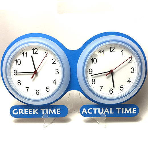 Greek Time Clocks | Kantyli Custom Greek Gifts – Kantyli.com - Custom ...